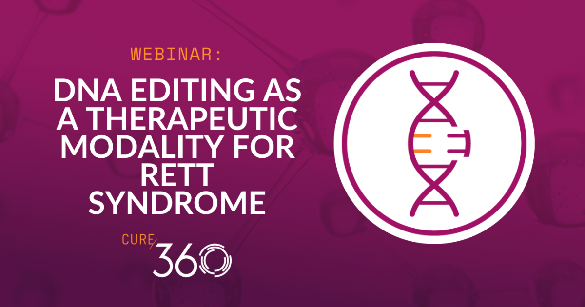 DNA Editing as a Therapeutic Modality for Rett Syndrome
